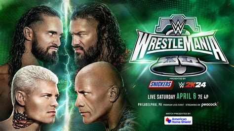 Wrestlemania Match Card How To Watch Previews Start Time And More