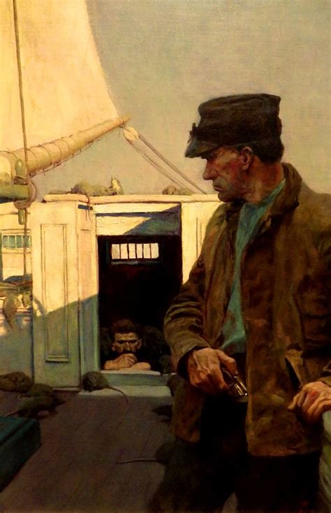 Captivating Oil Painting By Howard Pyle At Delaware Art Museum