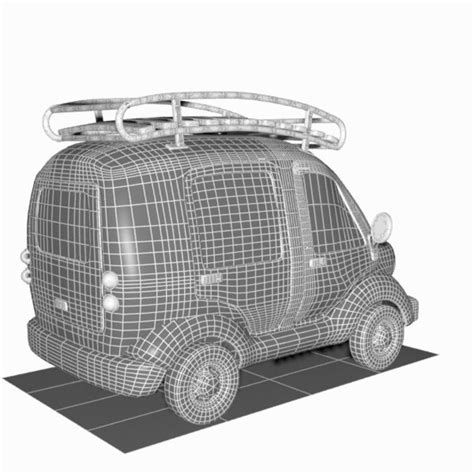 툰 여행 차 3d 모델 15 Unknown 3ds Obj Fbx Max Free3d