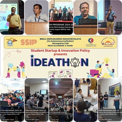 Dr Ronak Vashi On Linkedin Ideathon Bvm Cvm Ssip Gtu Inovetive
