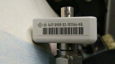 Rohde And Schwarz Rands Adapter Rt Zxx Oscilloscope Probes Rt Za9 1417