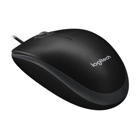 Мышь проводная Logitech проводная B100, черный - купить по выгодной ...