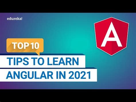 Learn Top 10 Tips To Learn Angular In 2021 | Learn Angular | Angular ...