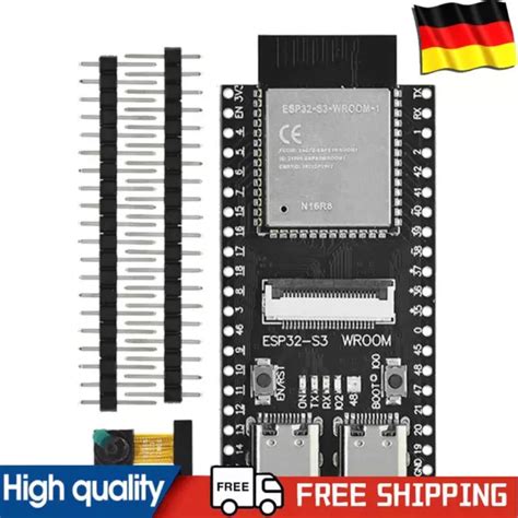 ESP S WROOM MODULO WIFI BT Codice Python C Tutorial Dettagliato Con Fotocamera OV EUR