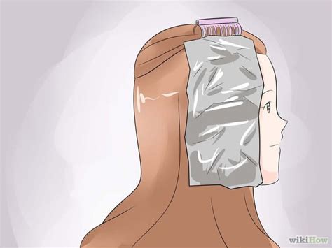 4 Ways To Put A Streak Of Color In Your Hair Wikihow White Streak