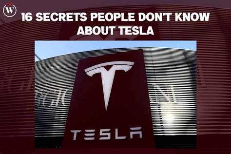 16 Best Secrets About Tesla People Dont Know Cio Women Magazine