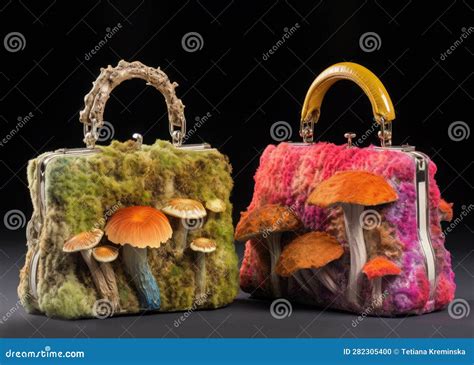Stylish Bags Crafted From Mycelium And Mushroom Based Sustainable