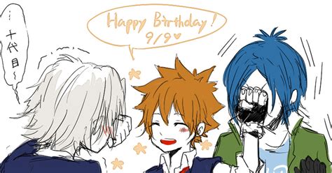 家庭教師ヒットマンreborn 99獄寺happy Birthday！骸と綱出会った日 安吉のイラスト Pixiv