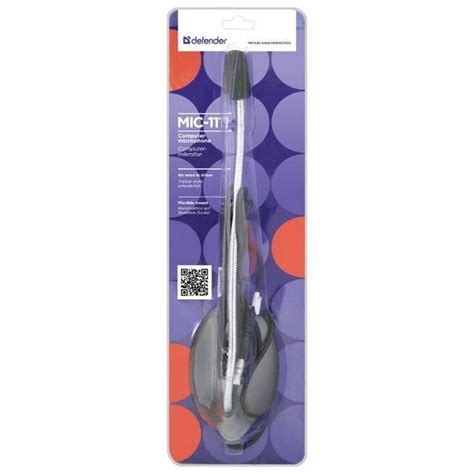 Микрофон Defender MIC-111. Цена. Фото. Характеристики.