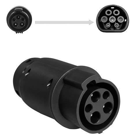 Adaptador De Ev A Sae J Adaptador Para Los Veh Culos El Ctricos De Tipo Ev El Conector
