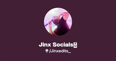 Jinx Socials🎥 Tiktok Linktree