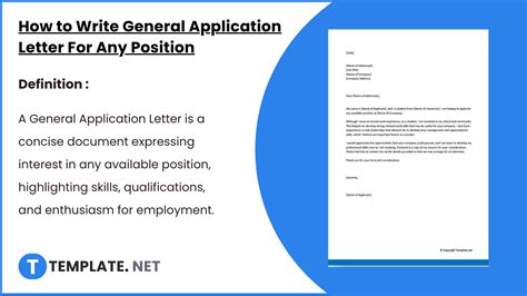 How Do I Write A Application Letter Infoupdate Org