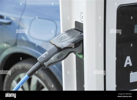 ESB Electric Vehicle Charge Point Stock Photo Alamy