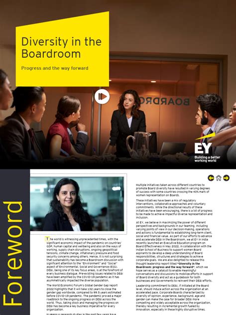 Ey Dei Report Pdf Biodiversity Board Of Directors
