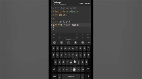 Bitwise Operator C Program C Programming Language Bitwise And