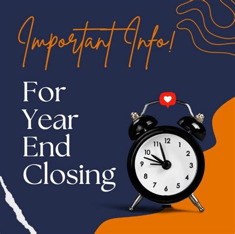 Year End Close Reminders Uvafinance