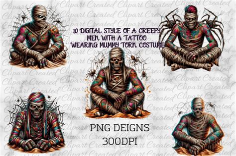 Creepy Mummy Men Graphic By Shanemharydel22 · Creative Fabrica