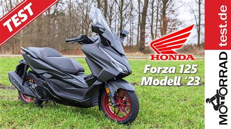 Honda Forza 125 Modell 2023 Test Was Kann Der Neue Gt Roller Für A1 B196 Fahrer Youtube