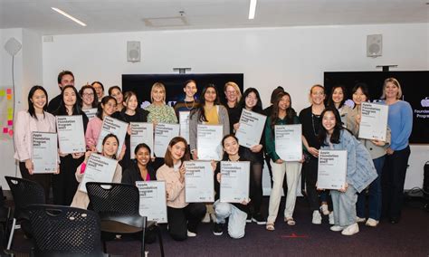 First Ever Women Only Cohort Graduate From The Apple Foundation Program