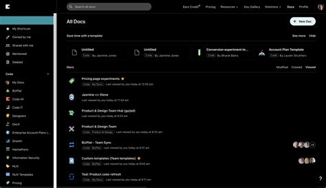 Designing Codas Dark Mode
