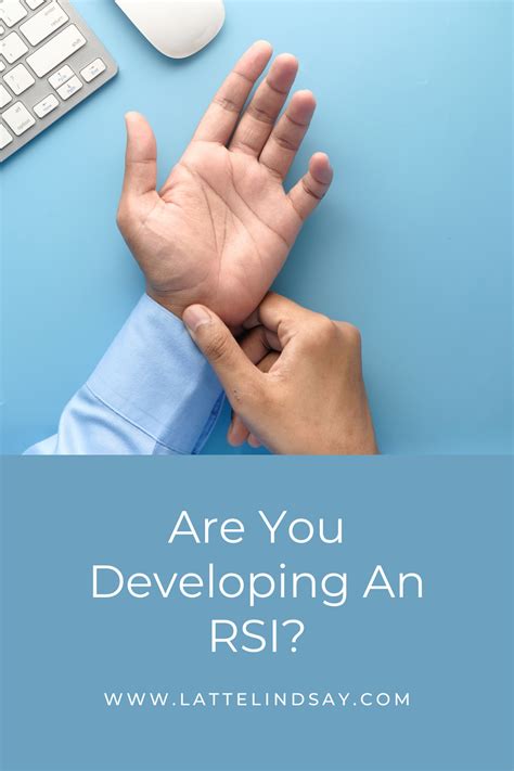 Are You Developing An RSI Latte Lindsay