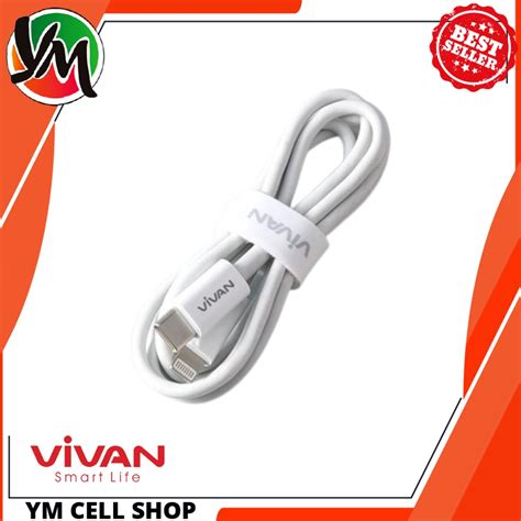 Jual Kabel Data Vivan Kcl S Type C To Iphone Shopee Indonesia