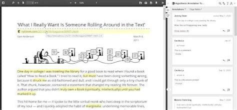 Social Annotation And The Pedagogy Of Hypothes Is Academic Technology Solutions