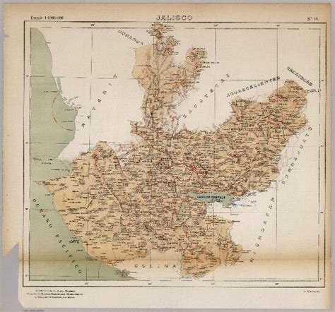 Mapa De Jalisco 1922 Old Wall Restoration Hardware Home Home Deco