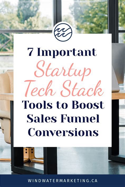 7 Important Startup Tech Stack Tools To Boost Sales Funnel Conversions