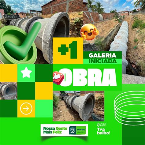 Mais Uma Obra Iniciada Prefeitura De Salgado São Felix Pb