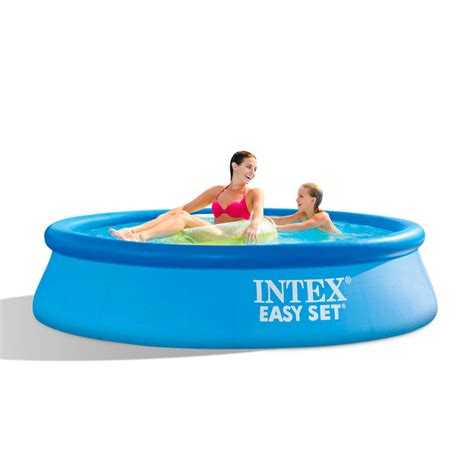Intex 28130 Piscine Hors Sol Gonflable Ronde 366x76cm Easy Set
