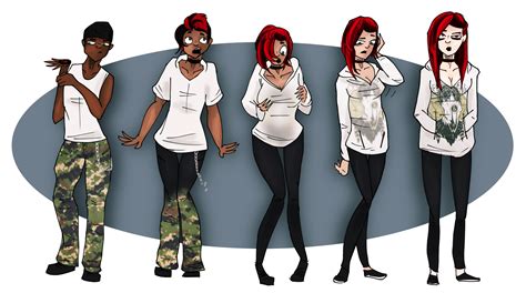 Of Punks And Gangstas Tg Transformation By Grumpy Tg On Deviantart
