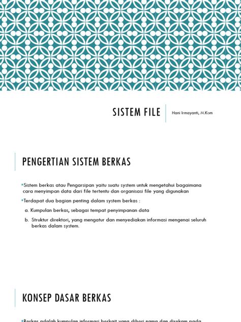 Sistem File Pdf
