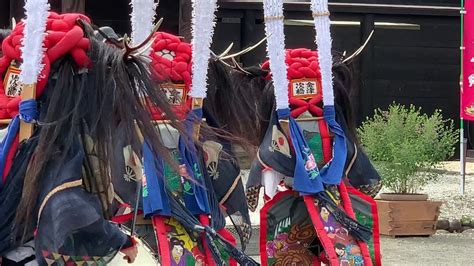 岩手のお祭り 江刺鹿踊 YouTube
