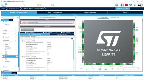 Stm32cubemx 41 使用ltdc驱动tft Lcd屏幕（rgb屏） 腾讯云开发者社区 腾讯云