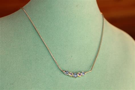 Inch Lia Sophia Necklace Vintage Gem