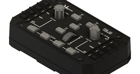 Gnx Fsm Ga Front Switchboard Module General Aviation By Cryshedian
