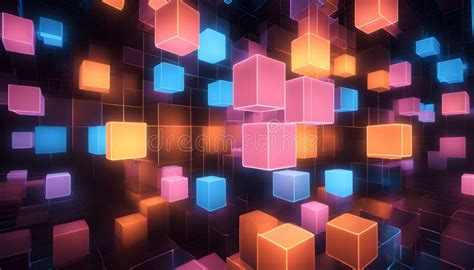 A Dynamic And Captivating 3d Render Showcasing A Series Of