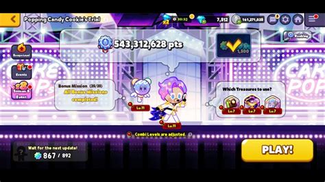 Popping Candy Cookies Trial Cookie Run Ovenbreak Youtube