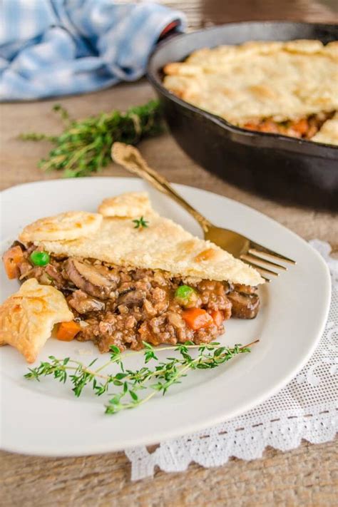 Savory Beef Pot Pie Oh Sweet Basil