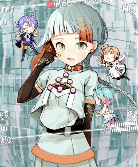 Satou Sasara Chis A Kirune And Aisuu Cevio And More Drawn By