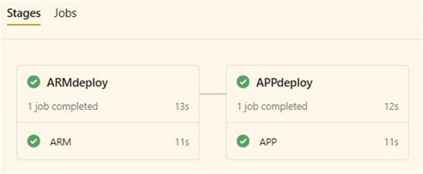 after creating an azure web app using arm template can we pass the web