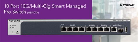 NETGEAR Port Multi Gigabit G Smart Managed Pro Switch MS TX With X G SFP