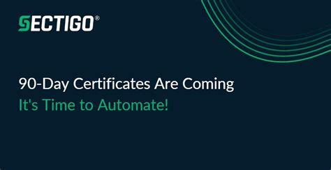 90 Day Ssl Certificate Solutions Sectigo® Official Sectigo