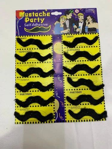 Black Paper Bhagat Singh Moustache For Personal At ₹ 30piece In New Delhi