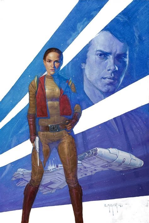 Erik Gist Anakin Skywalker Padme Amidala Star Wars Brown Footwear Highres Boy Girl