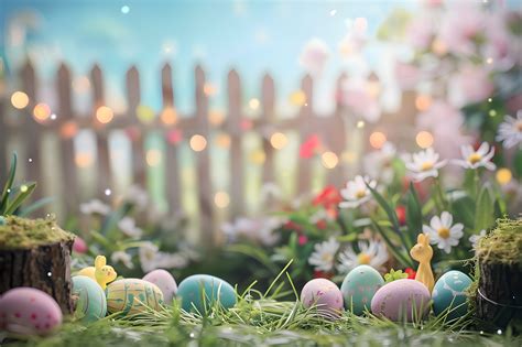 Download Ai Generated Grass Eggs Royalty Free Stock Illustration