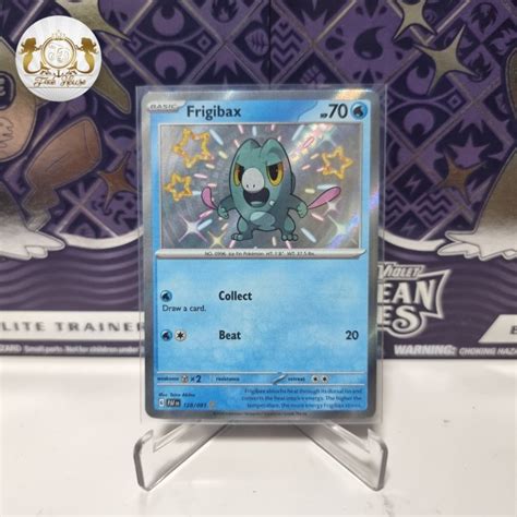 Jual Shiny Frigibax 128091 Paldean Fates Kartu Pokemon Tcg English