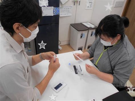 ライフパートナー堤 福岡県福岡市 24時間看護師対応・住宅型有料老人ホーム 『抗原検査』🎵 ブログ 株式会社エメラルドの郷