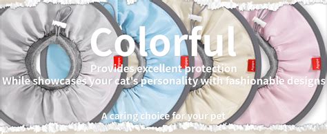 Agape Soft Cat Cone Lightweight Recovery Collar For Cats To Stop
